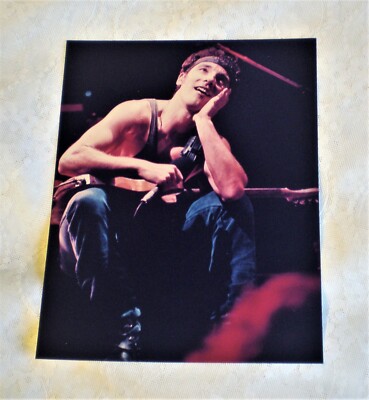 BRUCE SPRINGSTEEN 8"X10" Glossy Color Photo Portrait Picture Image | eBay