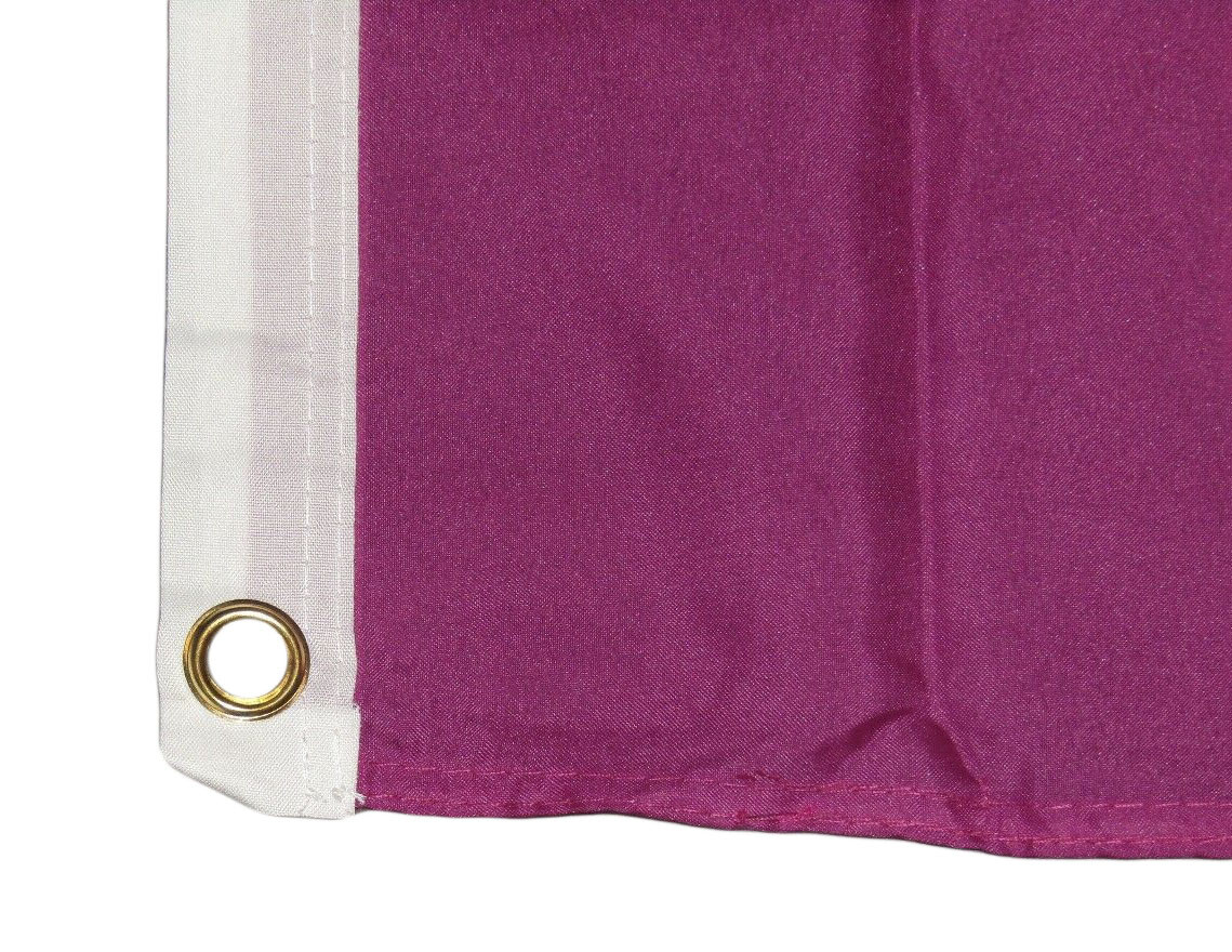 3x5 Flower of Life Pink Magenta Rough Tex Knitted flag 3'x5' Grommets ...