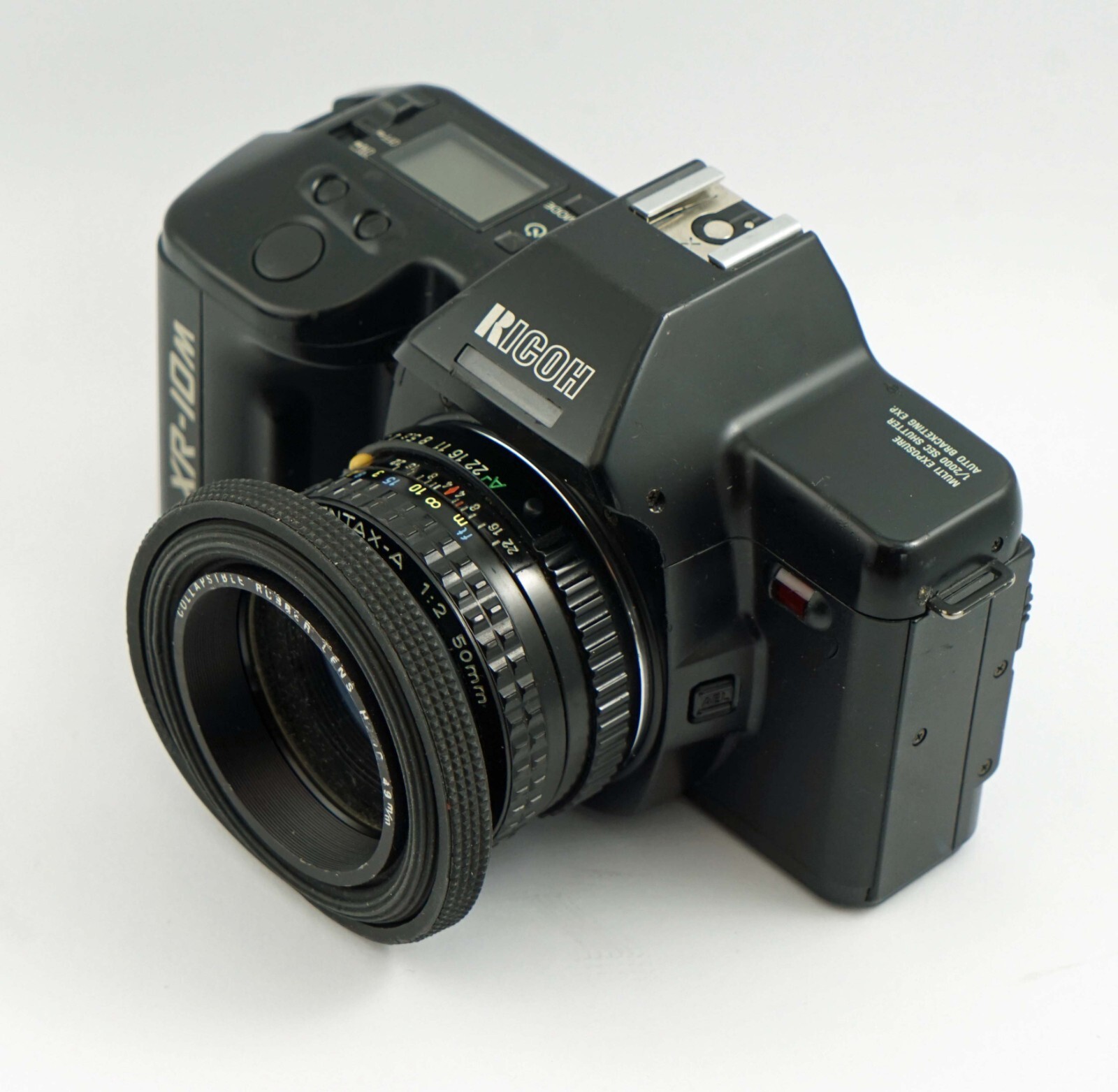 Ricoh XR-10M 35mm SLR Film Camera with Pentax-A 50mm F2 Lens | eBay