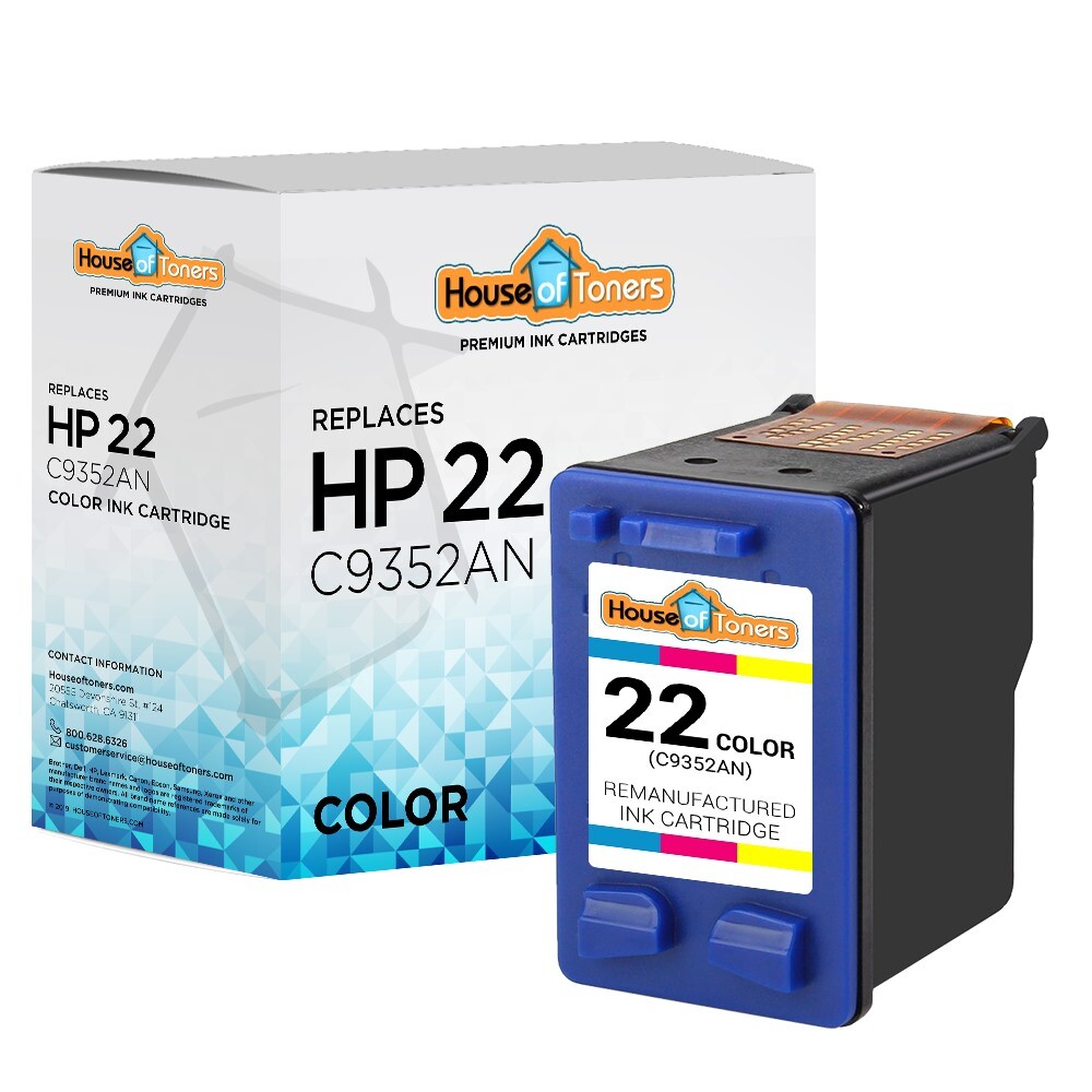 1PK for HP 22 Ink Cartridge for HP Deskjet D1330 D1341 D1360 D1368 ...