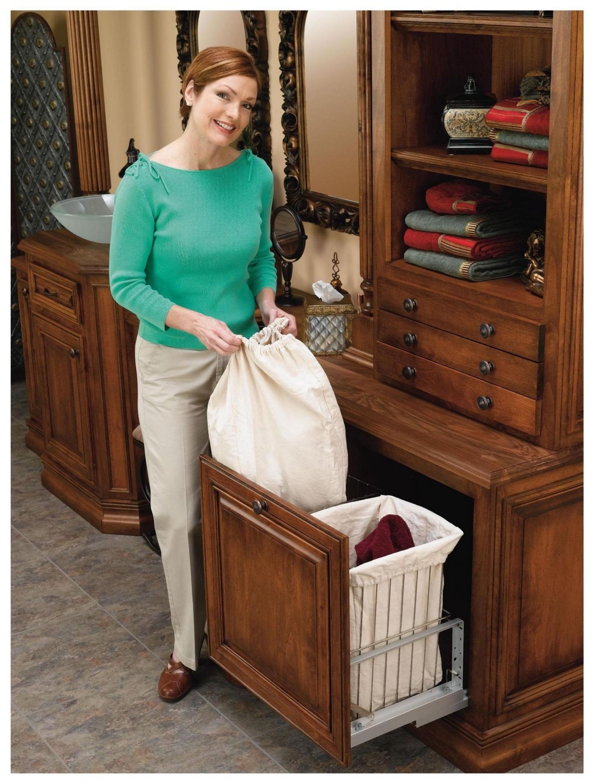 Rev-A-Shelf 5CHB-LINER Ivory Cloth Hamper Bag For Ch-241419-Dm-2 | eBay