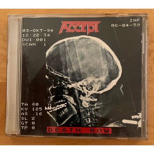 ACCEPT DEATH ROW CD | eBay