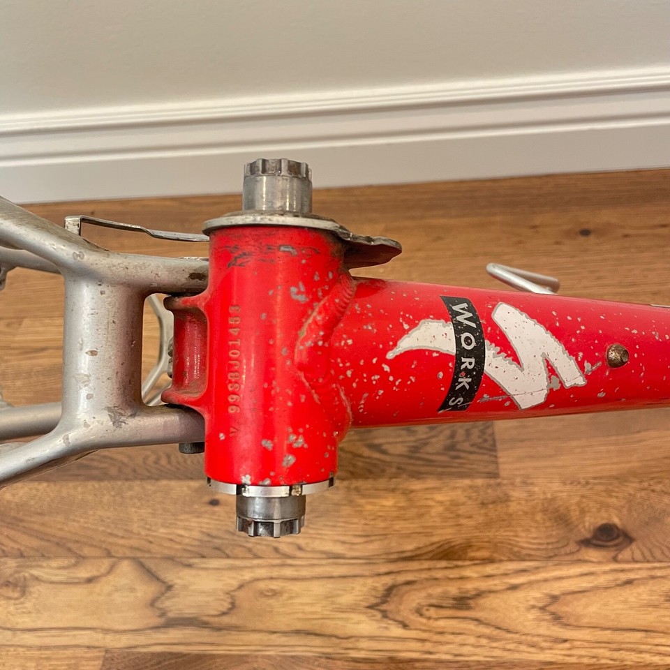 Specialized S-Works M4 Full Suspension MTB Frame 17" 26er Fox | eBay