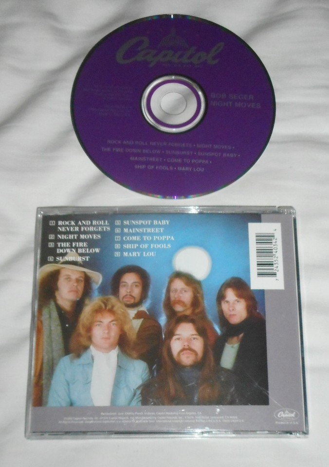 BOB SEGER & THE SILVER BULLET BAND Night Moves CD 1999 Capitol | eBay