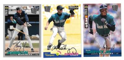 1995 Collectors Choice SE SILVER - SEATTLE MARINERS Team Set | eBay