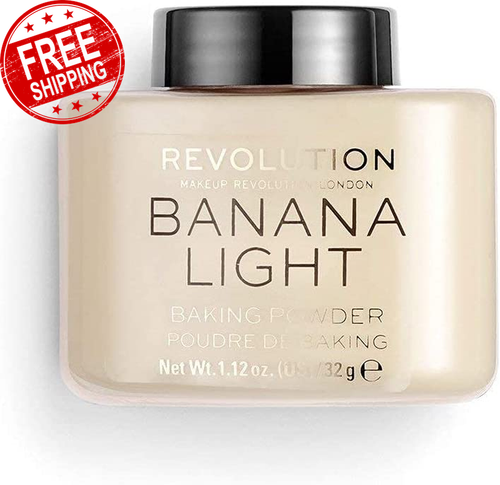 Revolution Loose Baking Powder - Banana Light, 1 Count (Pack of 1 ...