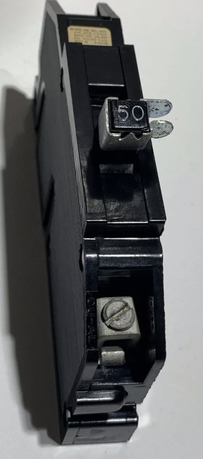 Zinsco Type T Q150 1 Pole 50 Amp 120v Magnetrip Circuit Breaker for ...