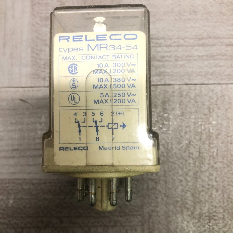 RELCO RELAY MR34-54 10A 300V | eBay