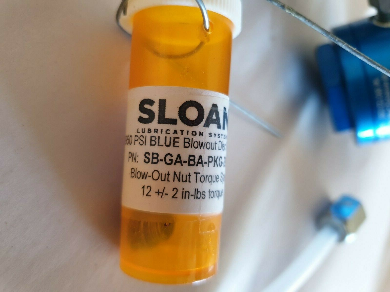 SLOAN SB-G-3000 SB-F-HP-A-10 GAUGE ASSEMBLY AND HIGH PRESSURE ...