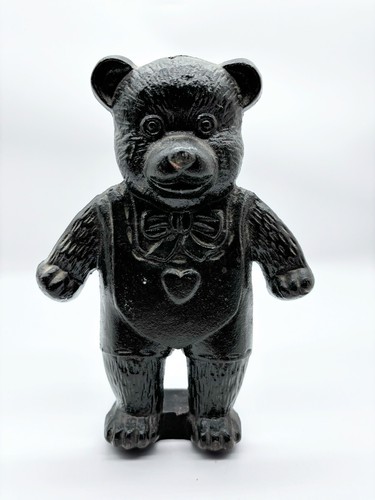 Artmark Cast Iron Teddy Bear Door Stop | eBay