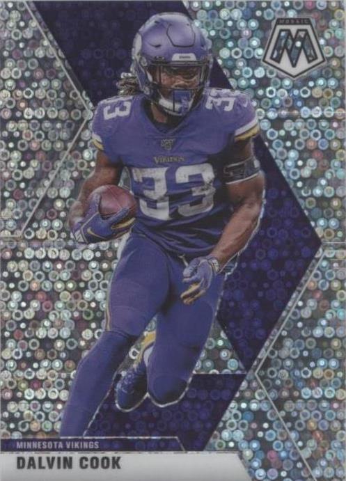 2020 Panini Mosaic - Dalvin Cook #130 No Huddle Silver Prizm for sale ...
