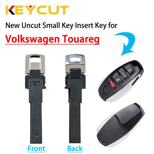 1X Replacement Remote Car Uncut Small Key Blade Insert for Volkswagen ...