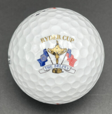 Ryder Cup The Belfry Logo Golf Ball (1) Slazenger Raw Distance Pre ...