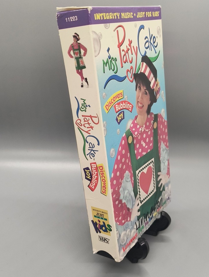 Miss Patty Cake Discovers Bubbling Joy VHS 1997 | eBay