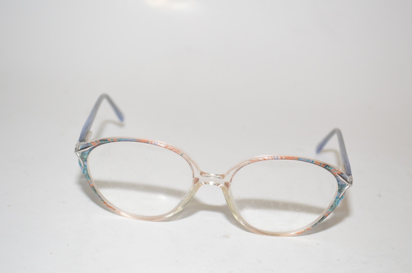 Vintage Blue Ribbon For Marchon Eyeglasses Frames BR 14 53[]17-130MM ...
