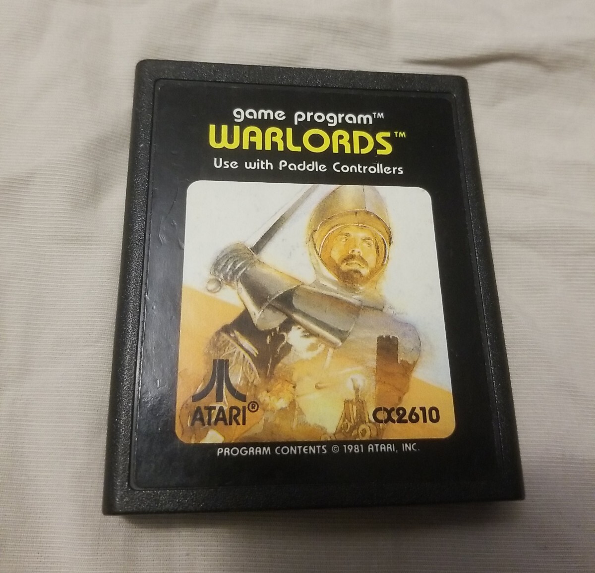 Vintage Atari Video Game Cartridge: Warlords (Atari 2600, 1981) CX 2610 Retro | eBay