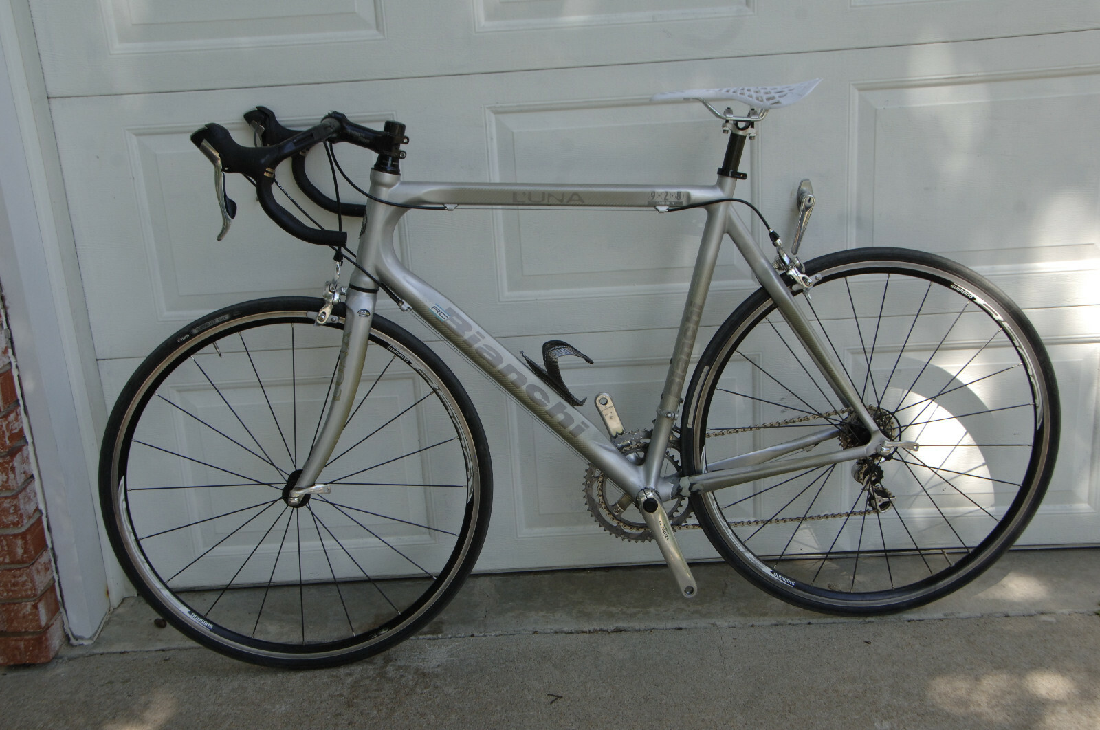 BIANCHI 928 CARBON 58cm Ultegra 2x10 gears Shimano 500 Clinchers FRAME ...