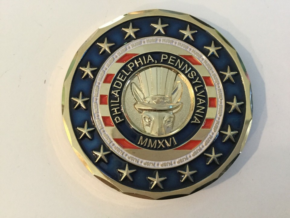 New Jersey State Police Democratic National Convention Coin 2016 ...