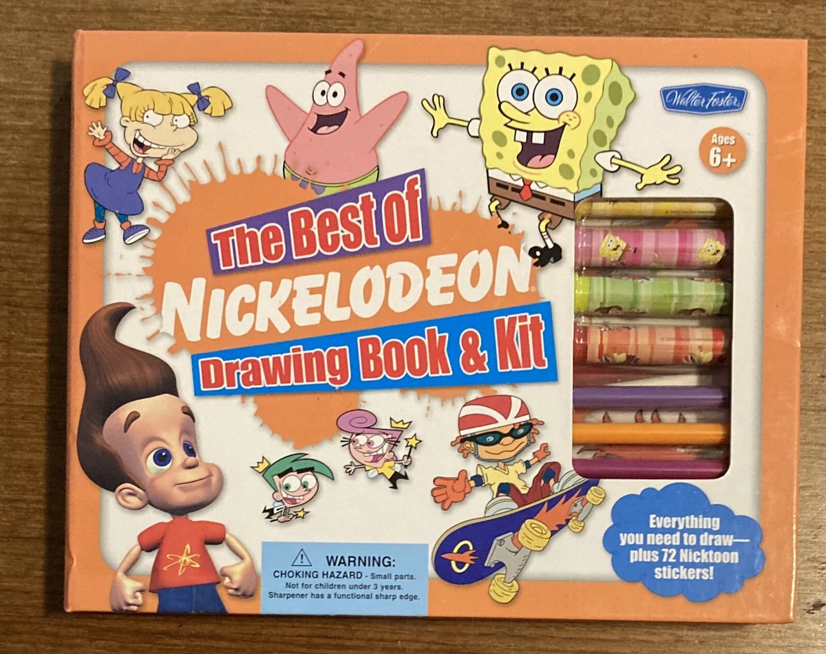How To Draw Nickelodeon Characters Book