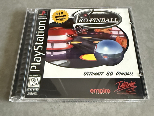 Pro Pinball (Sony PlayStation, PS1) Complete in Box CIB - Tested | eBay