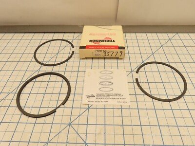 Tecumseh 35779 Piston ring Set STD Bore | eBay