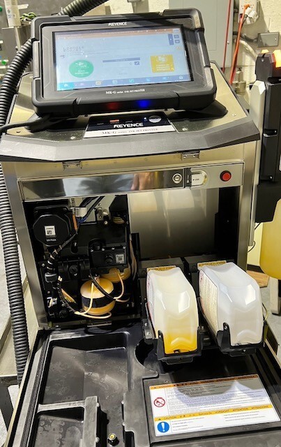 KEYENCE Inkjet Printer Model MK-G1000PY Yellow ink | eBay