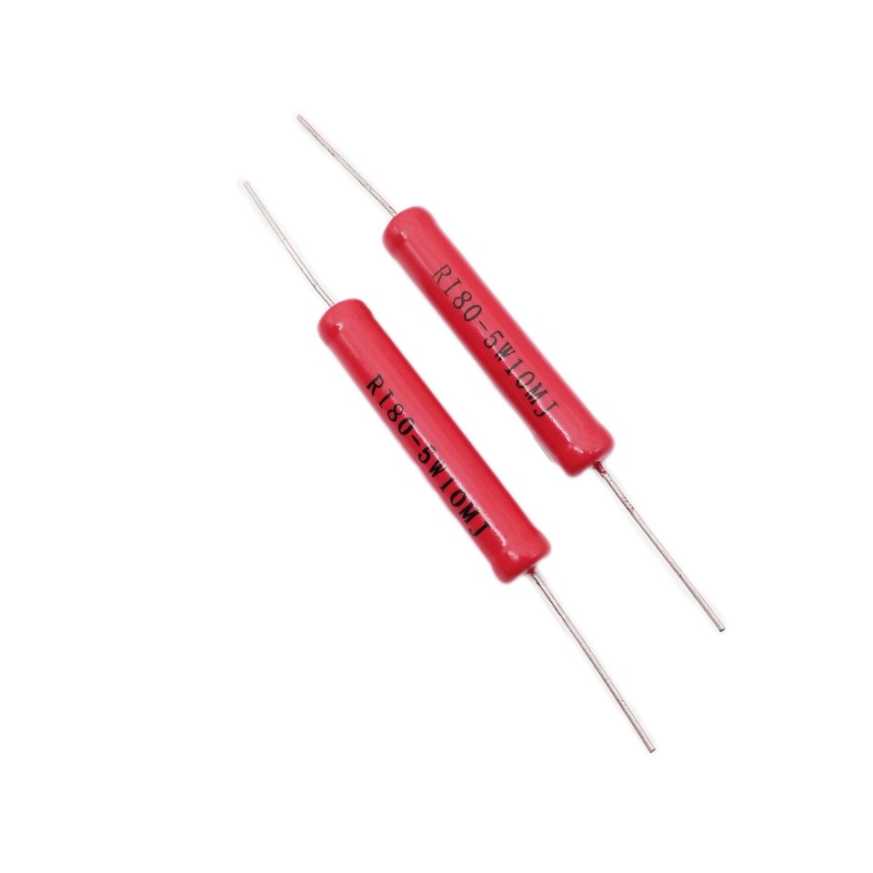 2pcs 5W Watts 10KV High Voltage Glass Glaze Resistors 10M ohm | eBay