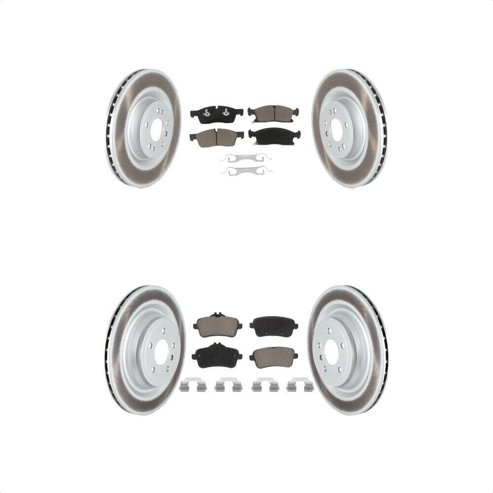 Disc Brake Rotors and Pads Kit for 16-19 Mercedes-Benz Front and Rear ...