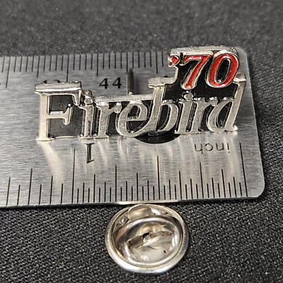 1970 Year Pontiac Firebird Trans Am Car Lapel Pin Hat Tie Tack Badge ...