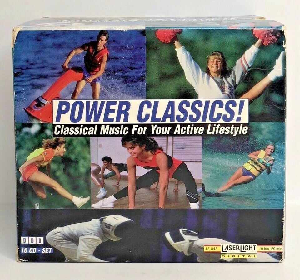POWER CLASSICS - Classical Music For Your Active Lifestyle - 10 DISC ...