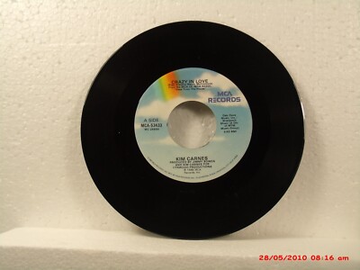 KIM CARNES -(45)- CRAZY IN LOVE / BLOOD FROM THE BANDIT - MCA RECORDS ...