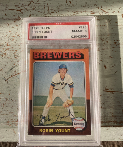 1975 Topps Robin Yount Rookie Card #223 PSA 8 Centered | eBay