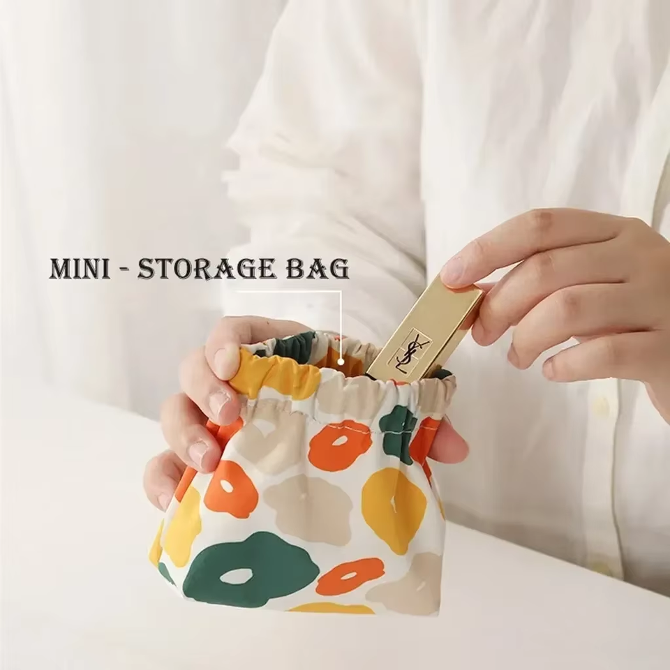 Multifunctional Storage Bag Double Zipper Large Capacity Storage ...