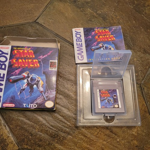 Nintendo Gameboy “The Adventures of Star Saver” Boxed 1992 CIB w ...