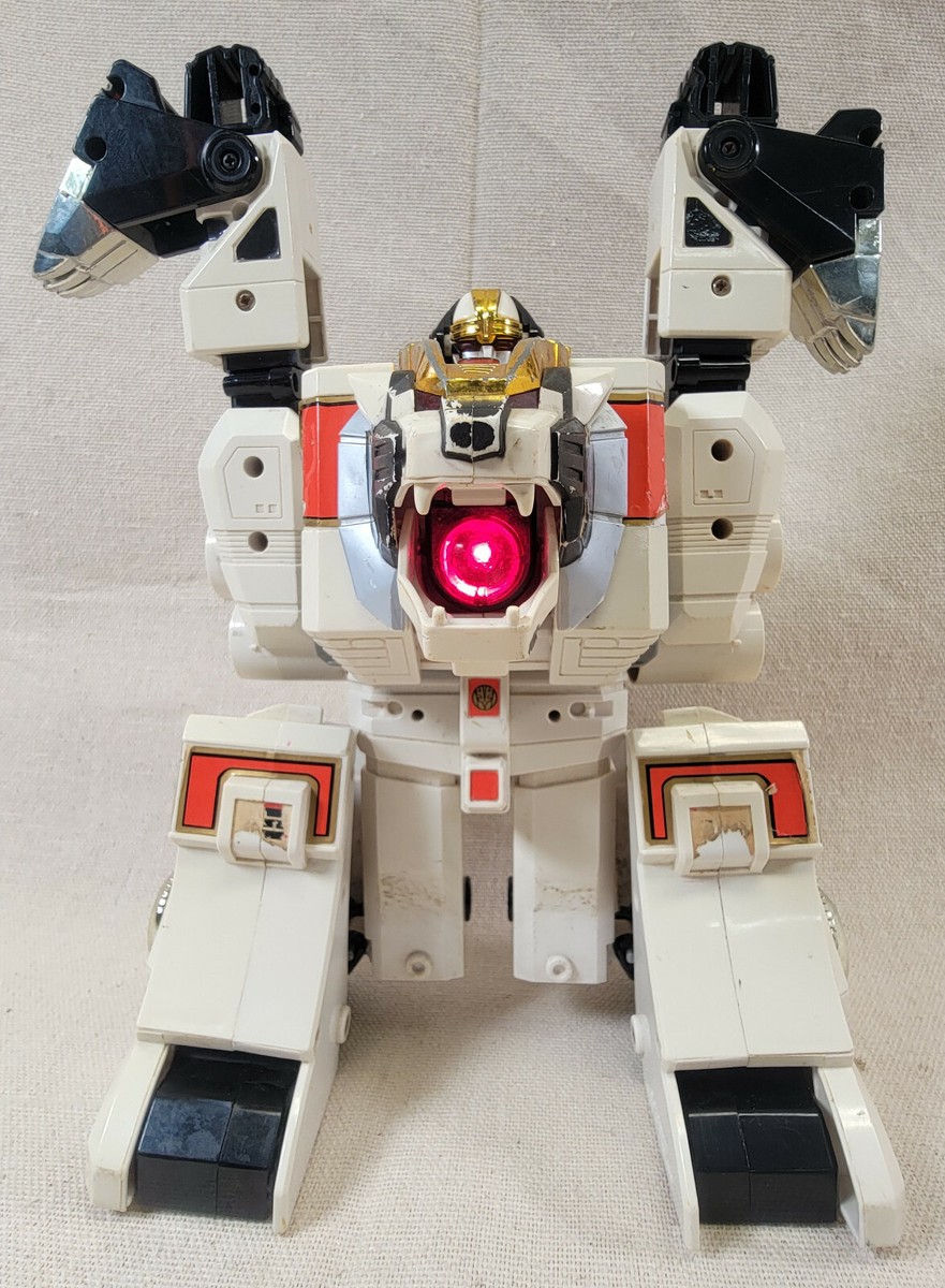 White Tiger Thunderzord Power Rangers Deluxe White Tigerzord & White