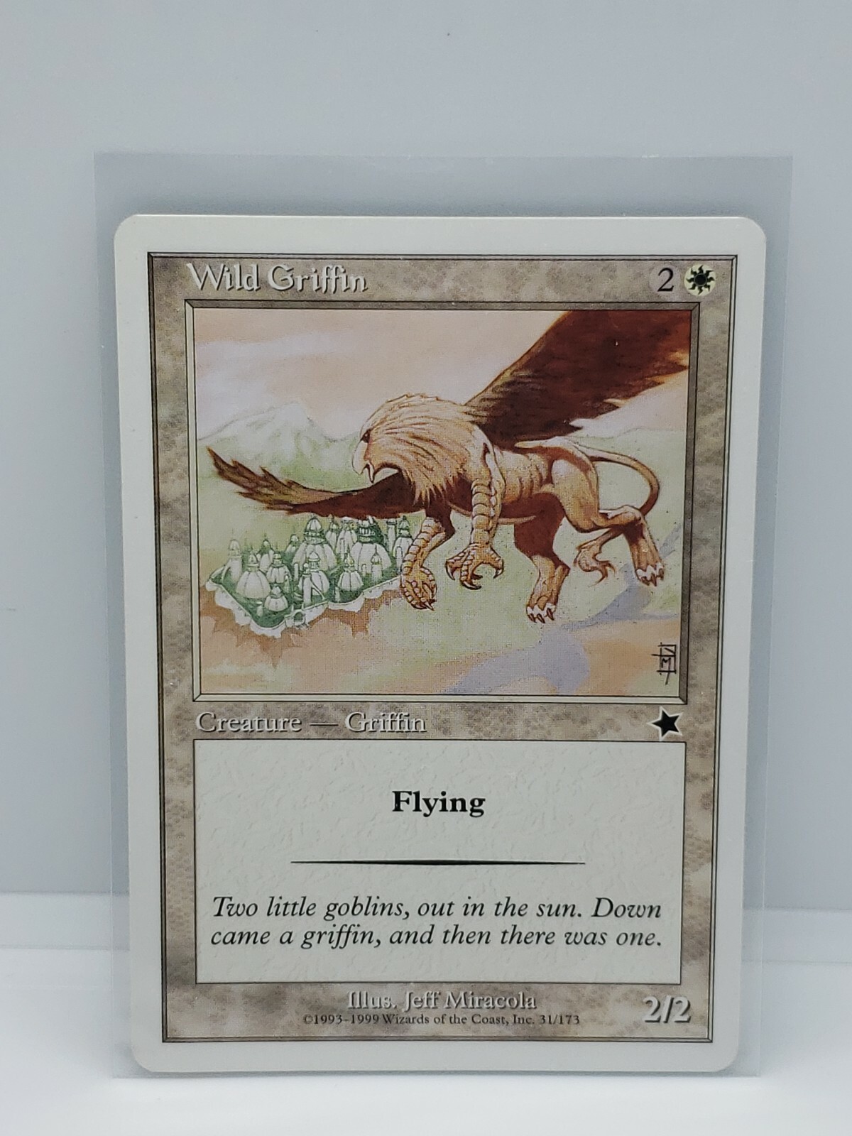 MTG Wild Griffin Starter 1999 Regular Common | eBay
