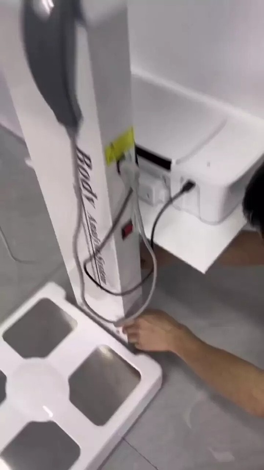 inBody analyzer machine Fixed Digital Bmi Full Body Composition Scan ...