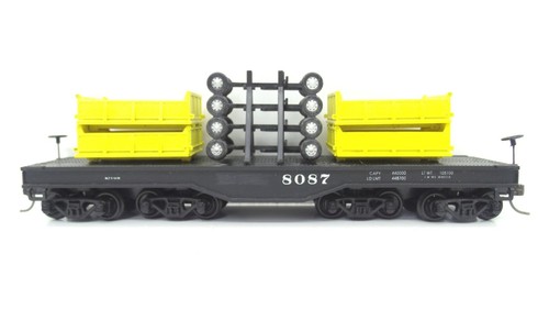 AHM 1:87 HO Scale Custom Undecorated Rd# 8087 Freight Train Car w/ KD's ...
