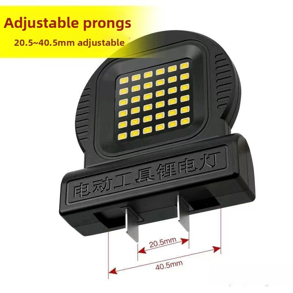 14W LED Fluter für 20V 21V Batterien kompaktes Design mit verstellbarer ...