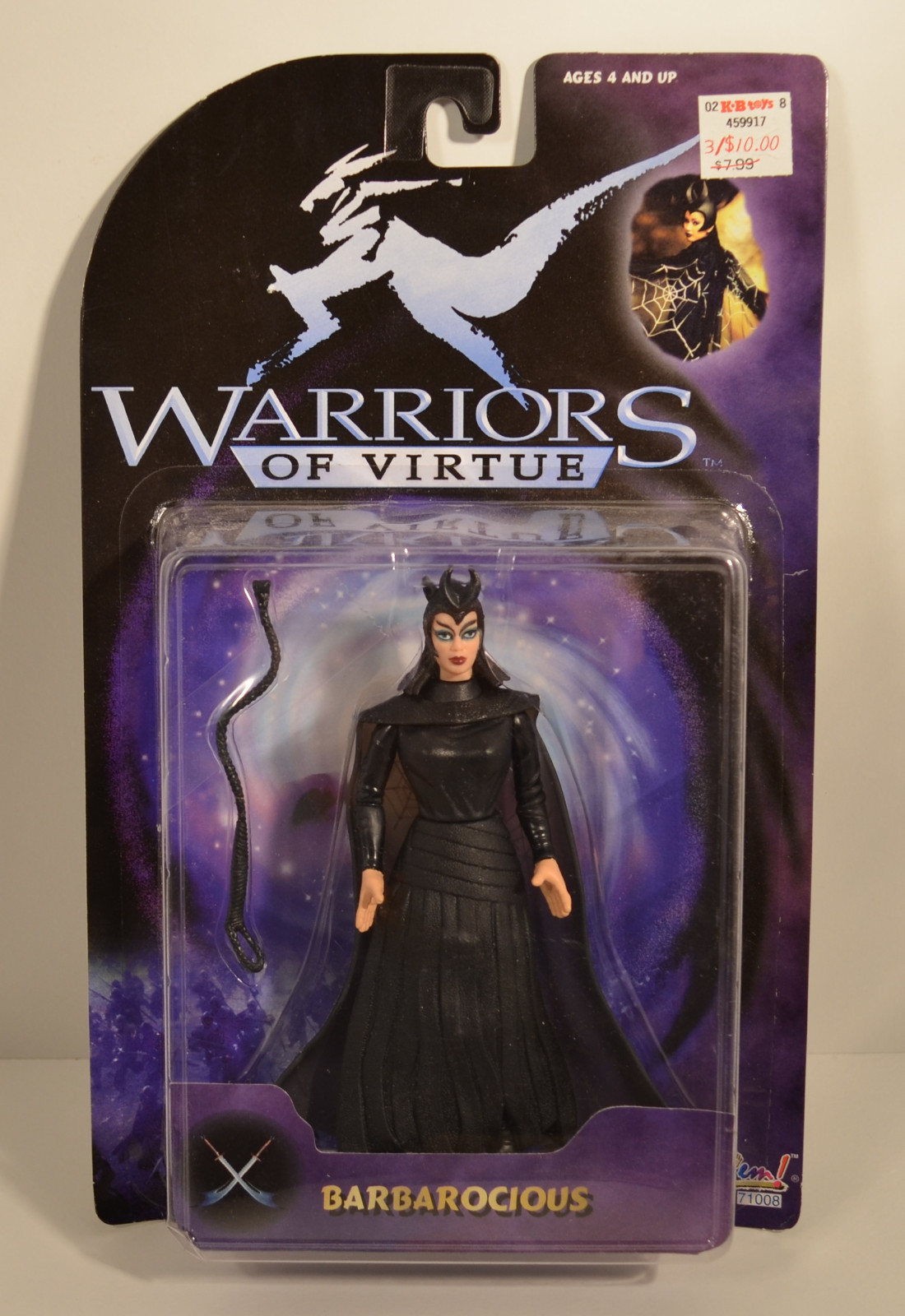 1997 Barbarocious 6" Play'em Toys Movie Action Figure Warriors Of ...