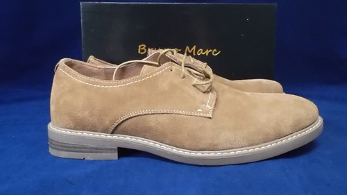 BRUNO MARK UK 10 LIGHT TAN SUEDE LACE UP SHOES BNWB | eBay
