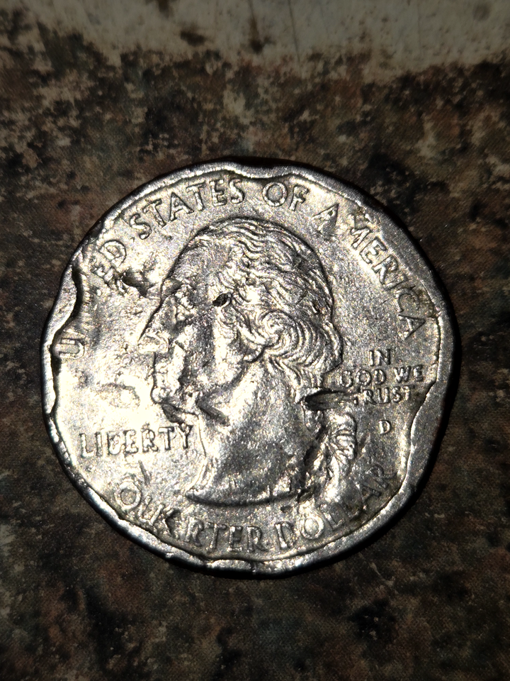 2004D mint quarter coin error REVERSE/OBVERSE! RIM, ETC! | eBay