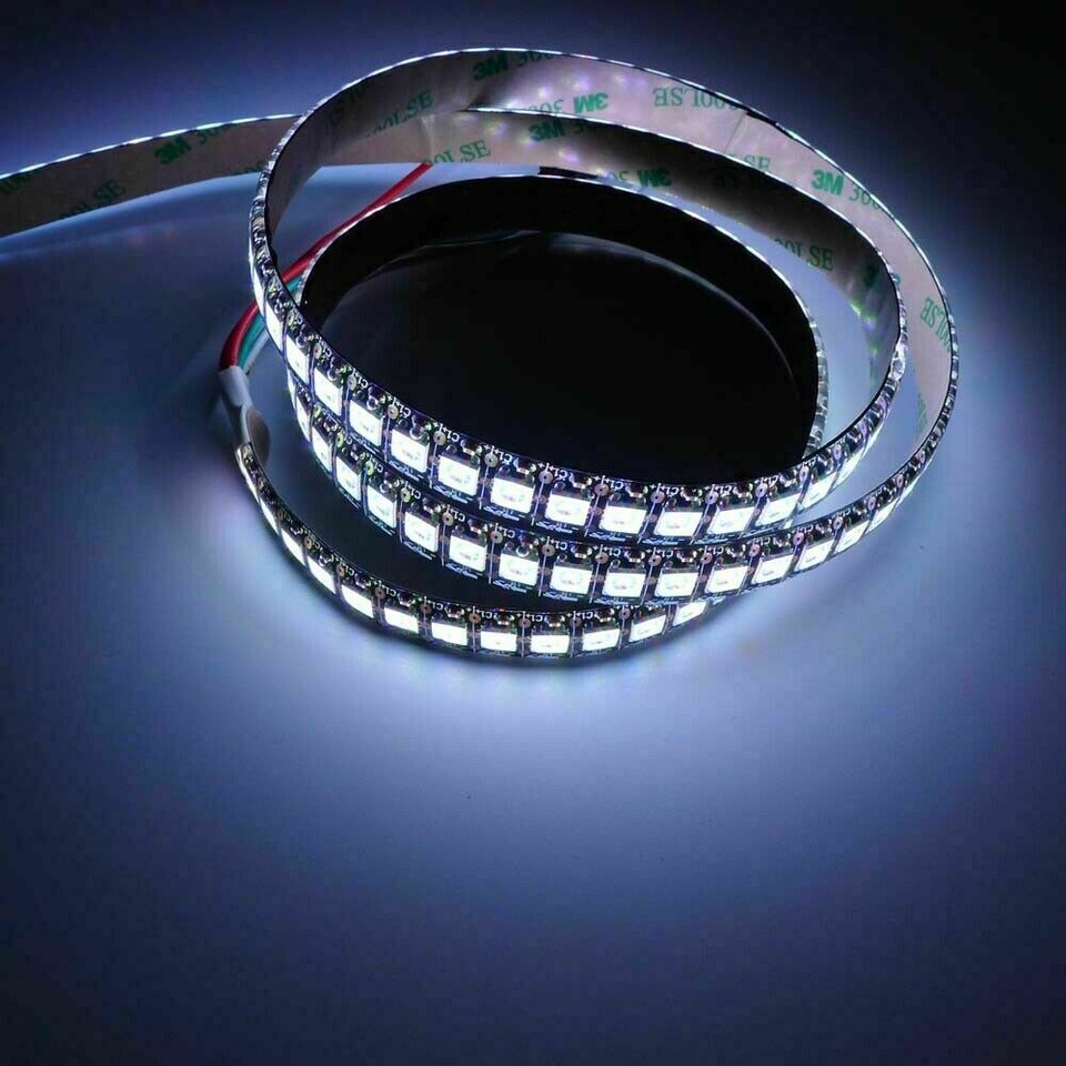 3 Pin IP65 5050 WS2811 RGB LED Strip Light Dream Color 12V 5M 150 LED ...
