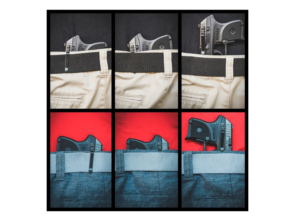 Clipdraw Universal IWB OWB Belt Clip for All Semi Automatic Pistols ...