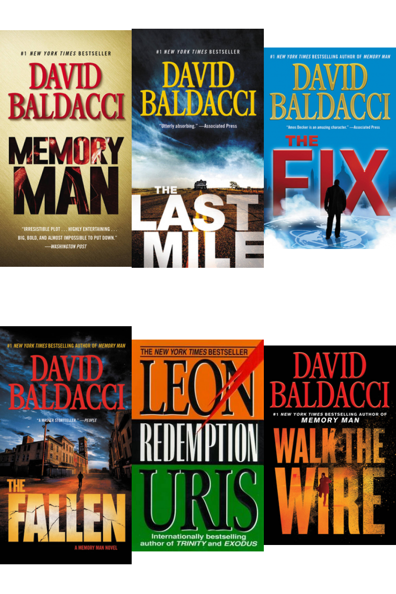 Amos Decker Series All 6 Books in Hardcover 9781538761410| eBay