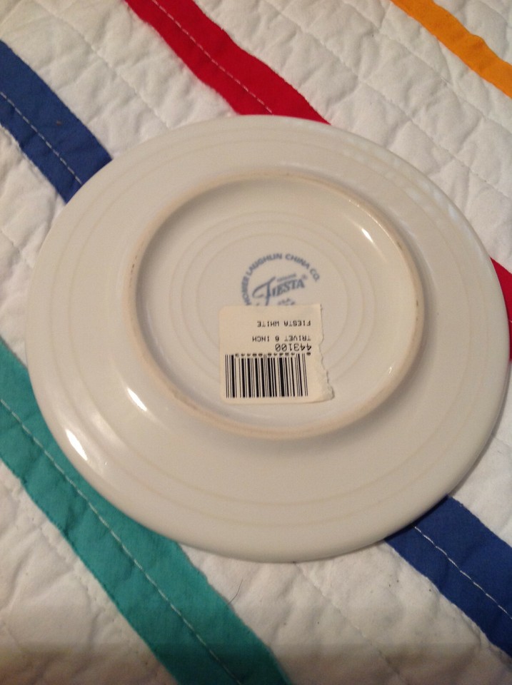 NEW FIESTA WHITE (1986-) 6" DANCING LADY TRIVET - 1st Quality | eBay
