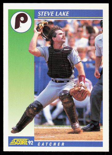 1992 Score - #467 Steve Lake for sale online | eBay