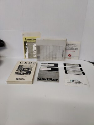 Vintage GEOS 2.0 Software Package For Commodore 64/128 Berkley ...