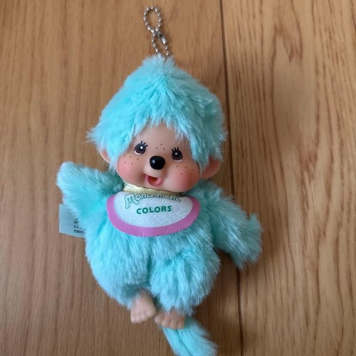 Monchhichi Keychain COLORS Keychain Green | eBay