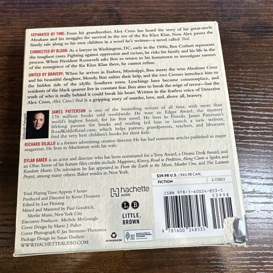 Alex Cross's Trial by Richard DiLallo and James Patterson ...